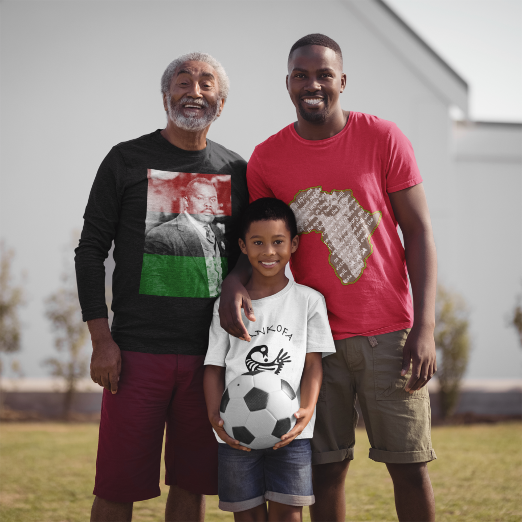 Garvey RBG Men’s Jersey Long Sleeve | Jah Children